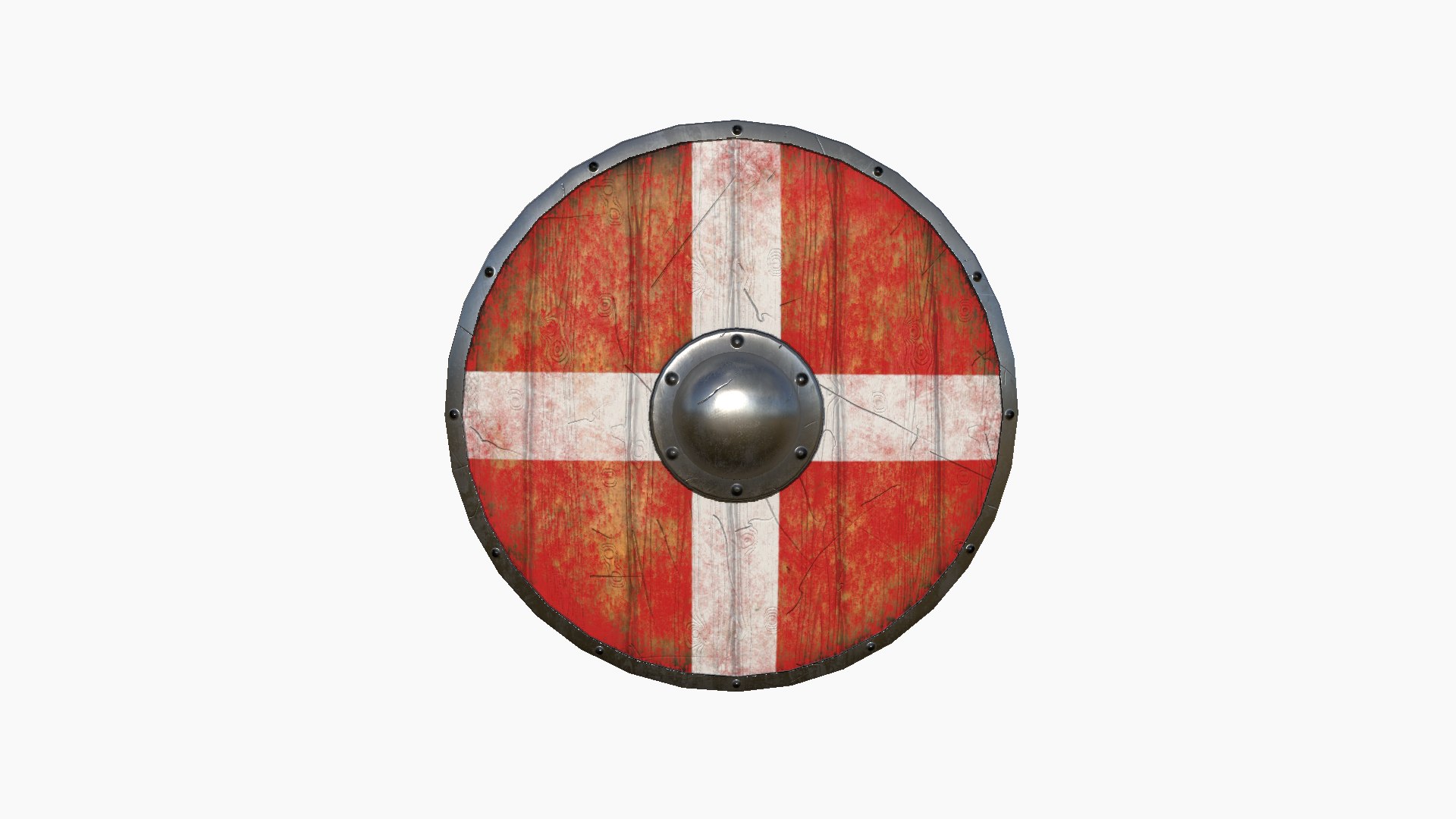 Viking Shield A10 Denmark - Character Weapon Design Model - TurboSquid ...