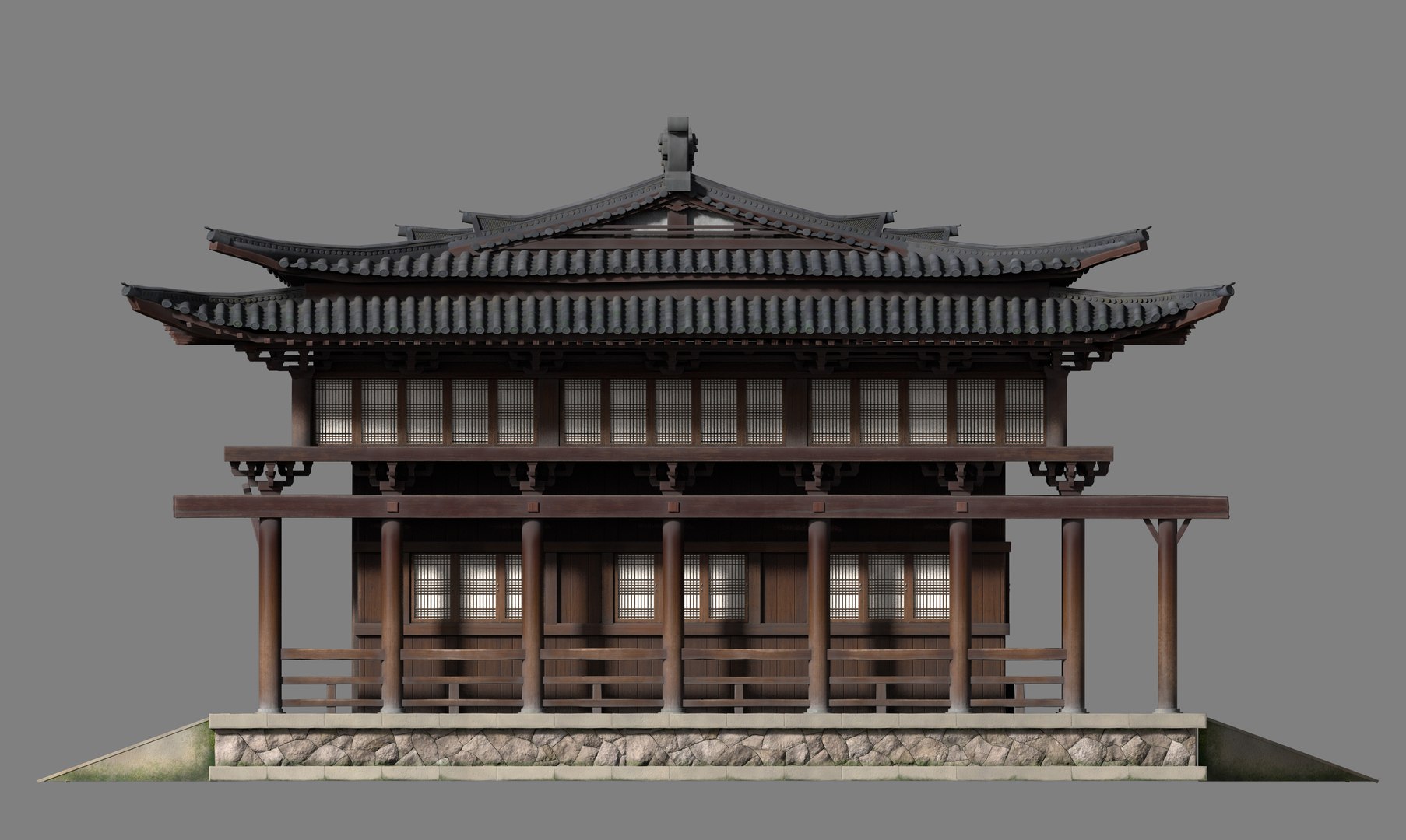 Ancient Architecture 3D Model - TurboSquid 2053622