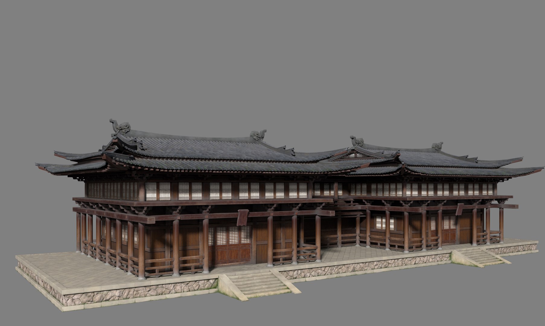 Ancient Architecture 3D Model - TurboSquid 2053622