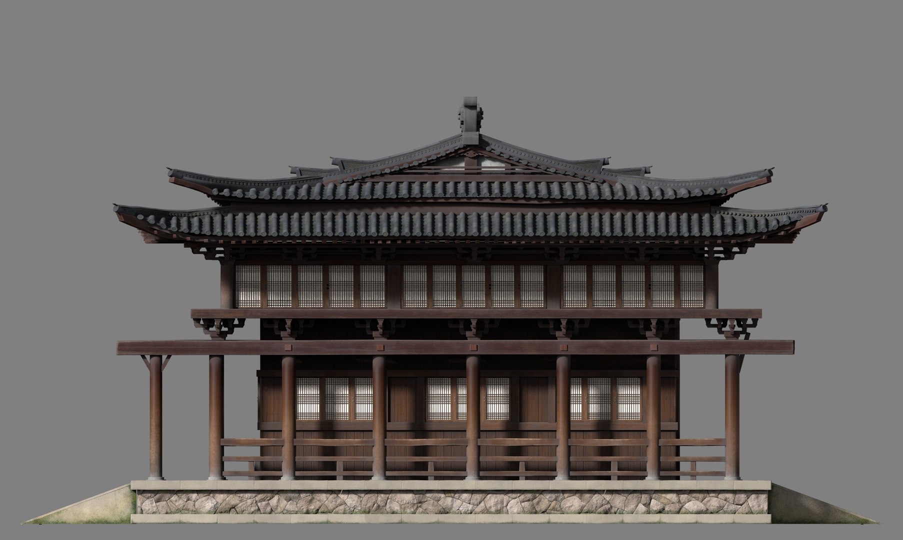 Ancient Architecture 3D Model - TurboSquid 2053622