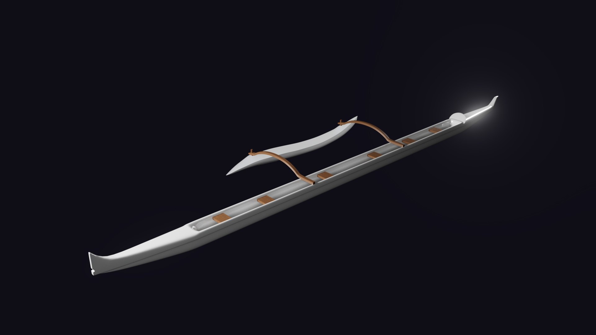 modelo 3d Canoa OC6 Mirage top - TurboSquid 2389747