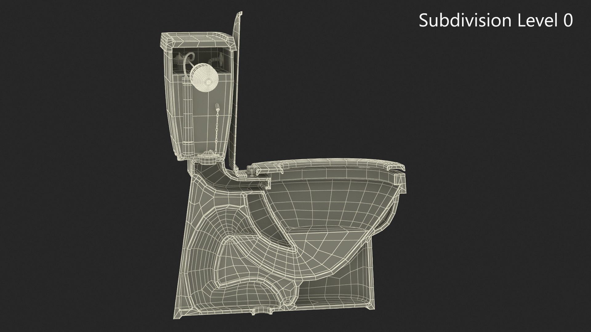 3D Toilet Cross Section Model - TurboSquid 2328256