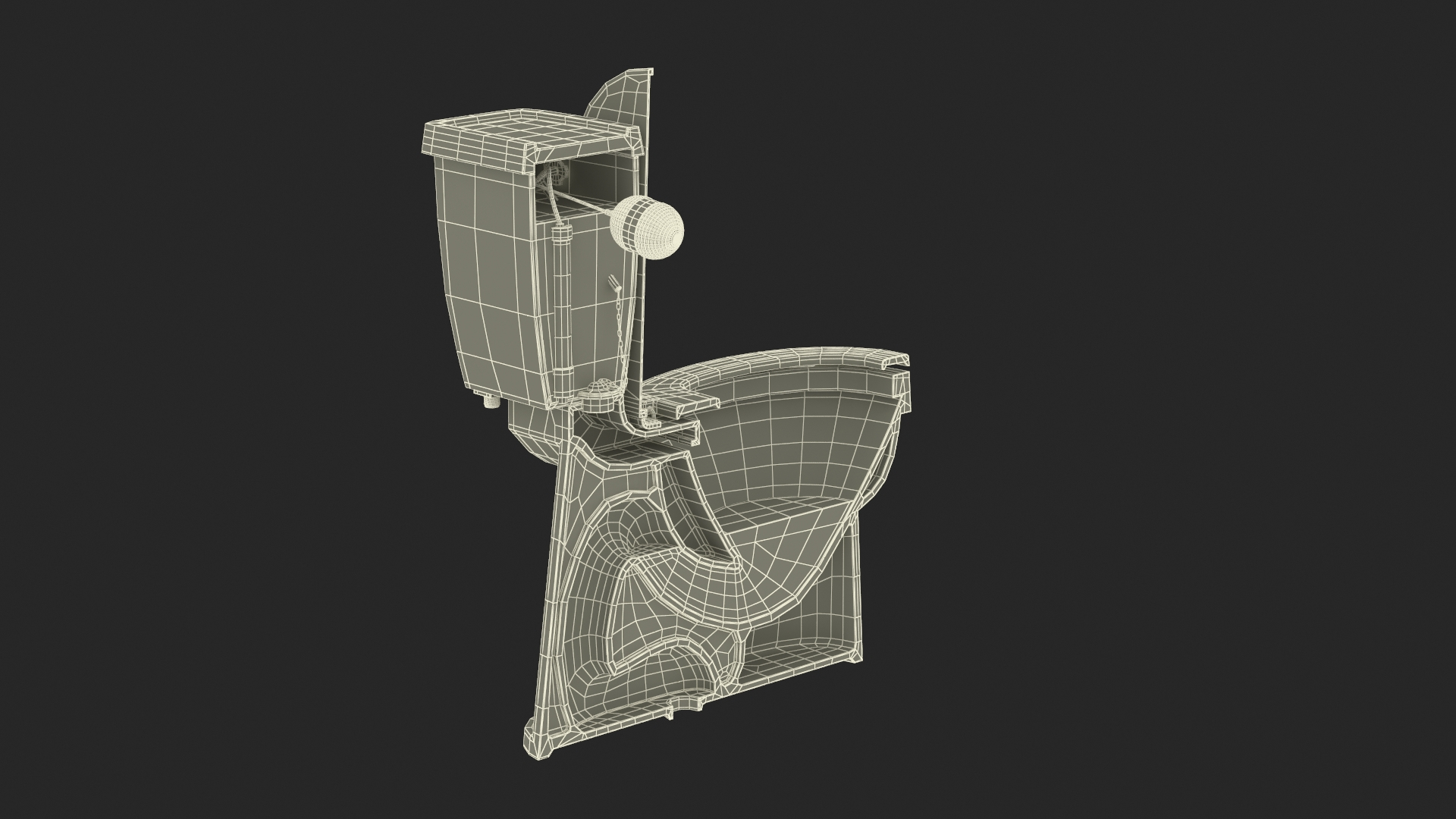 3D Toilet Cross Section Model - TurboSquid 2328256