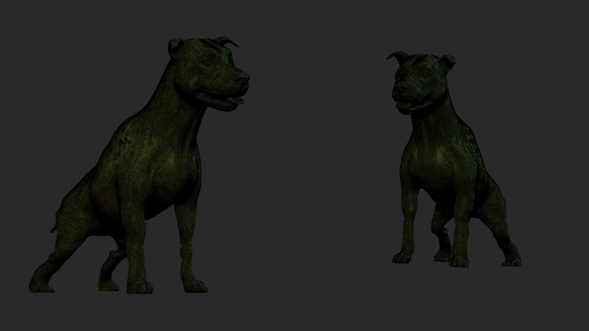 Pitbull 3D Model - TurboSquid 1697620