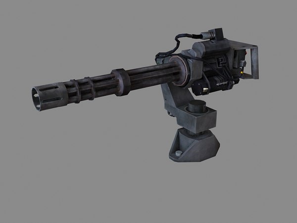 3D Minigun Models | TurboSquid