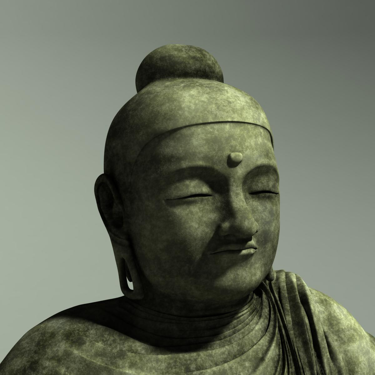3d model buddha gautama spiritual