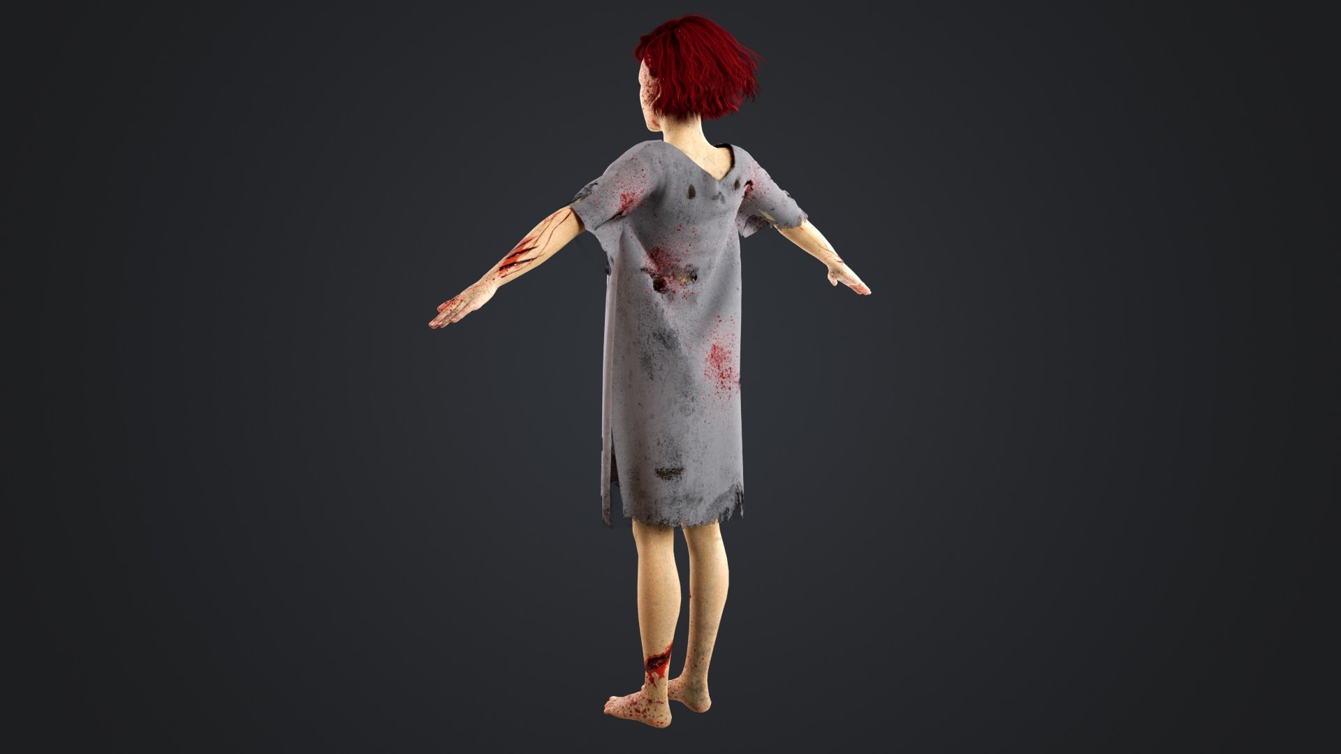 Zombie Rigged Model - TurboSquid 2294477