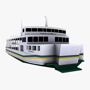 Ferry 3D Models for Download | TurboSquid