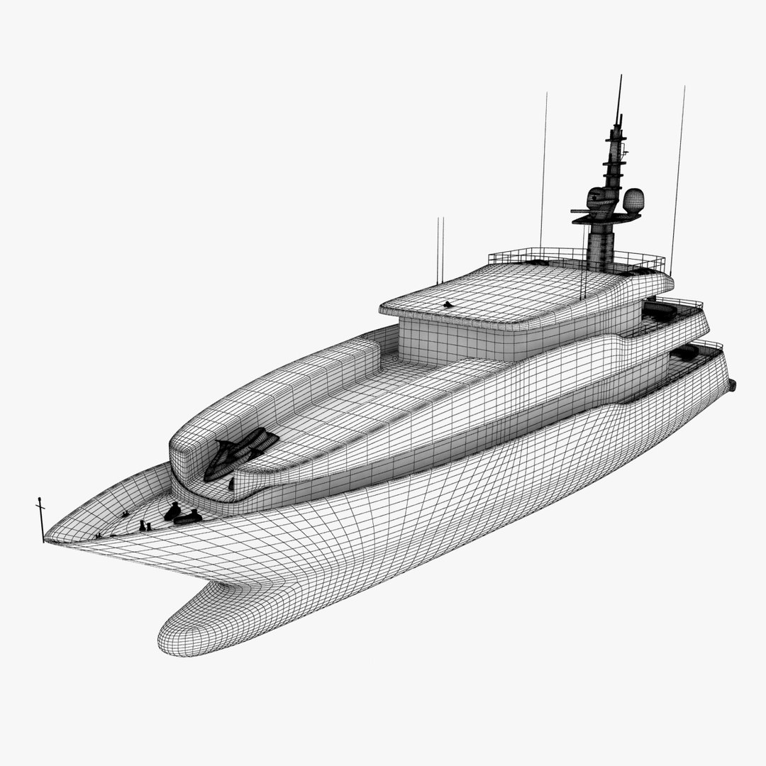 3d Max Charter Cruise Yacht