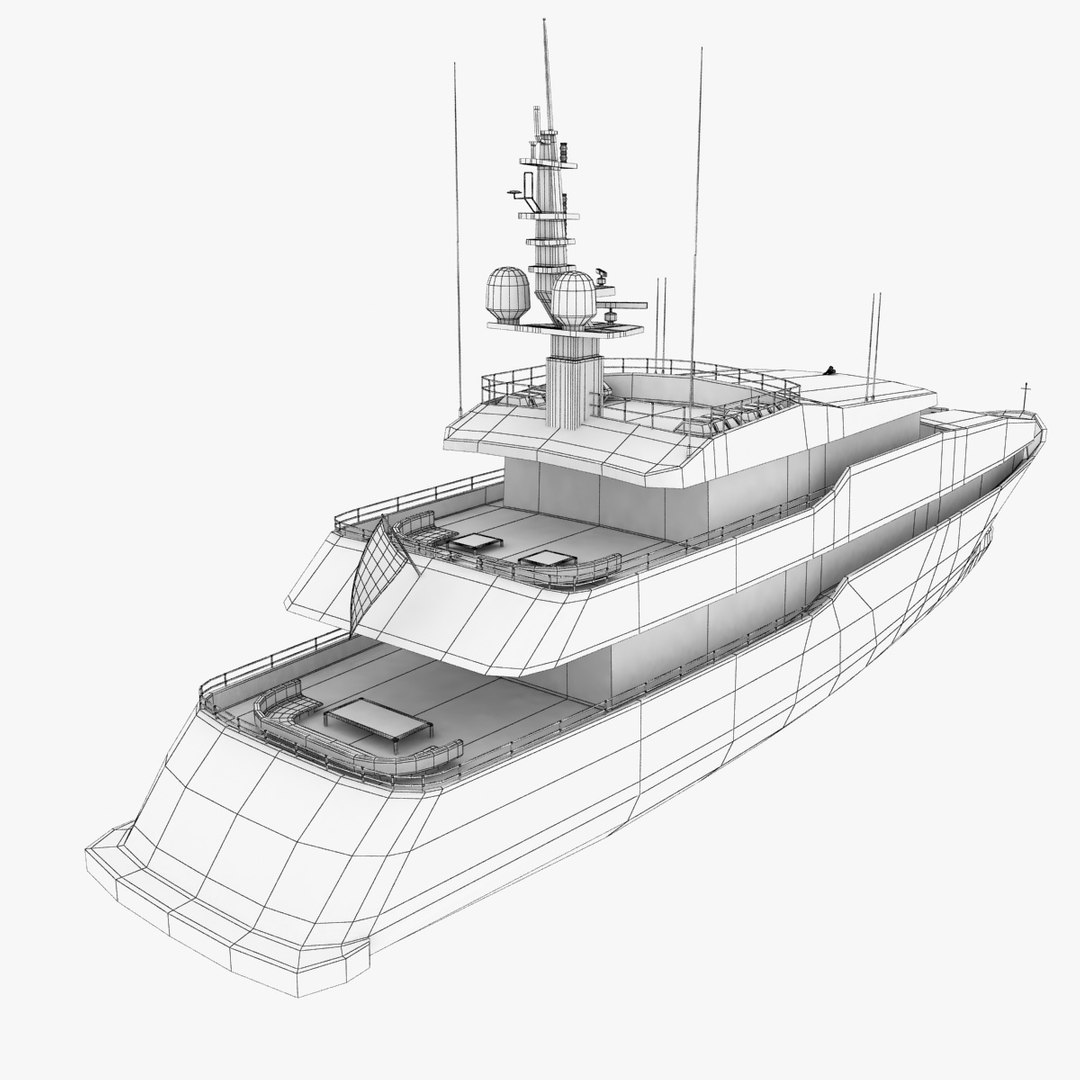 3d Max Charter Cruise Yacht