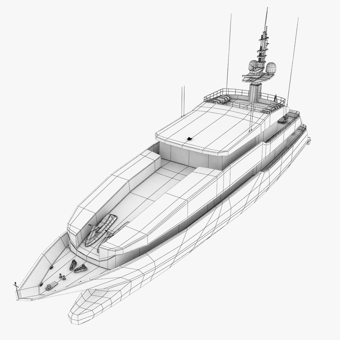 3d Max Charter Cruise Yacht