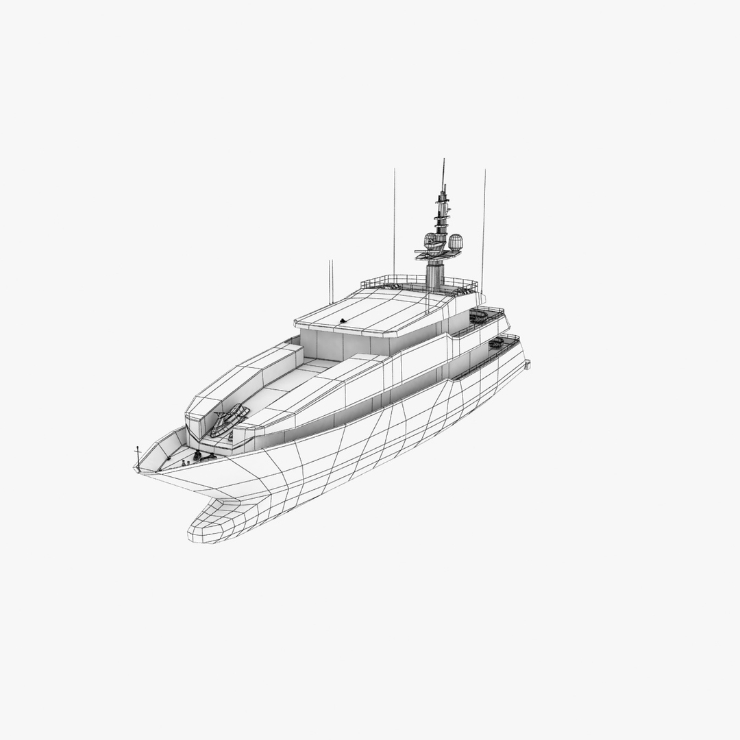 3d Max Charter Cruise Yacht