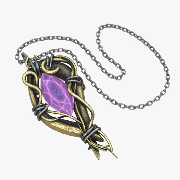 modelo 3d Colgante con piedra modelo 3D PBR - TurboSquid 2325403