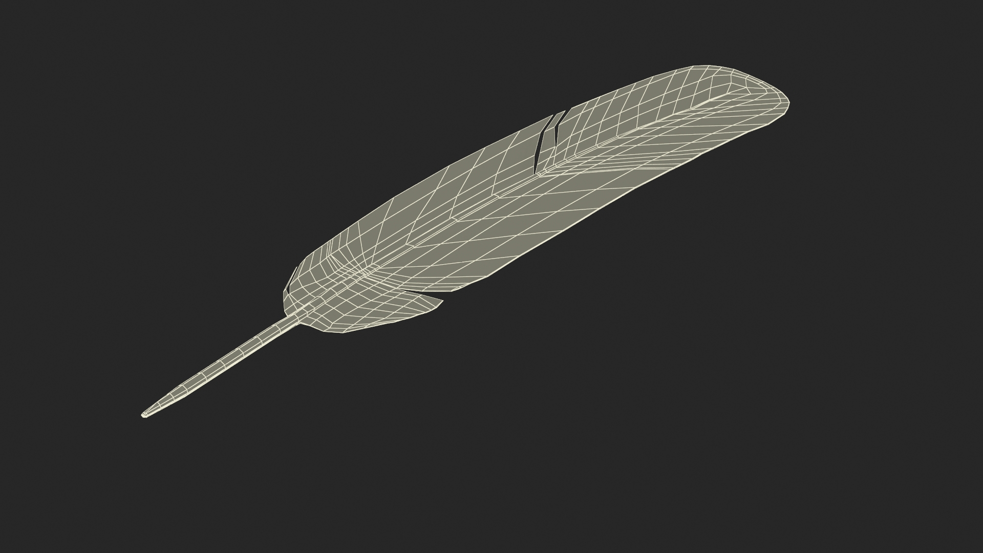 Ruffed Grouse Feather 3D Model - TurboSquid 2211824