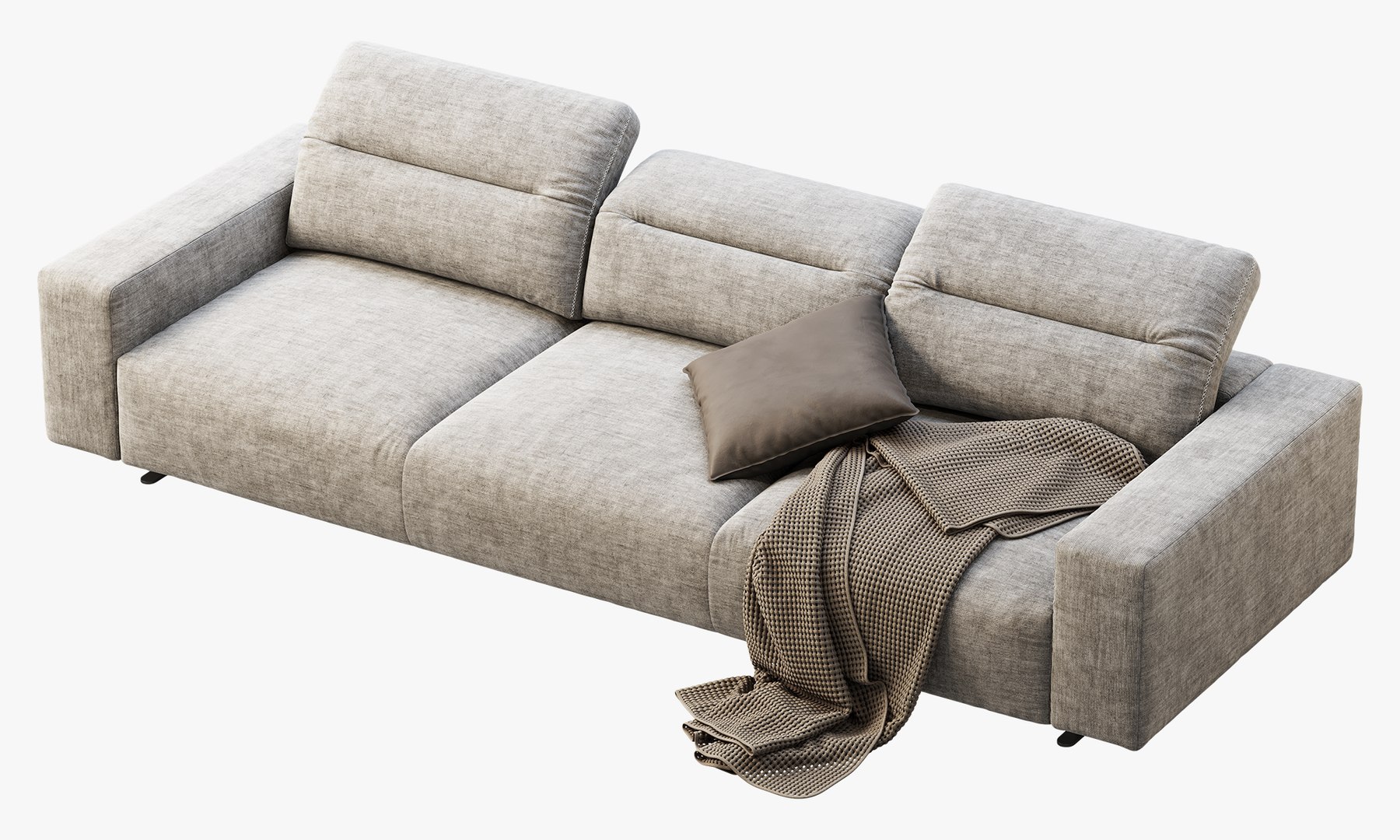 Boconcept Hampton 3-seater Sofa 3D Model - TurboSquid 1626476