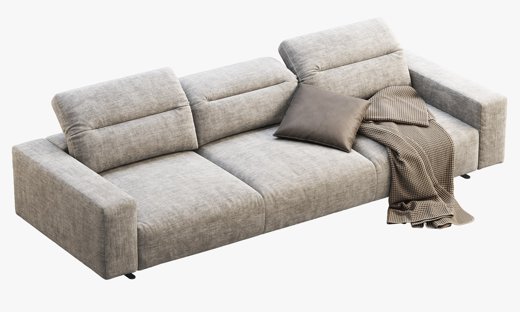 Boconcept Hampton 3-seater Sofa 3D Model - TurboSquid 1626476