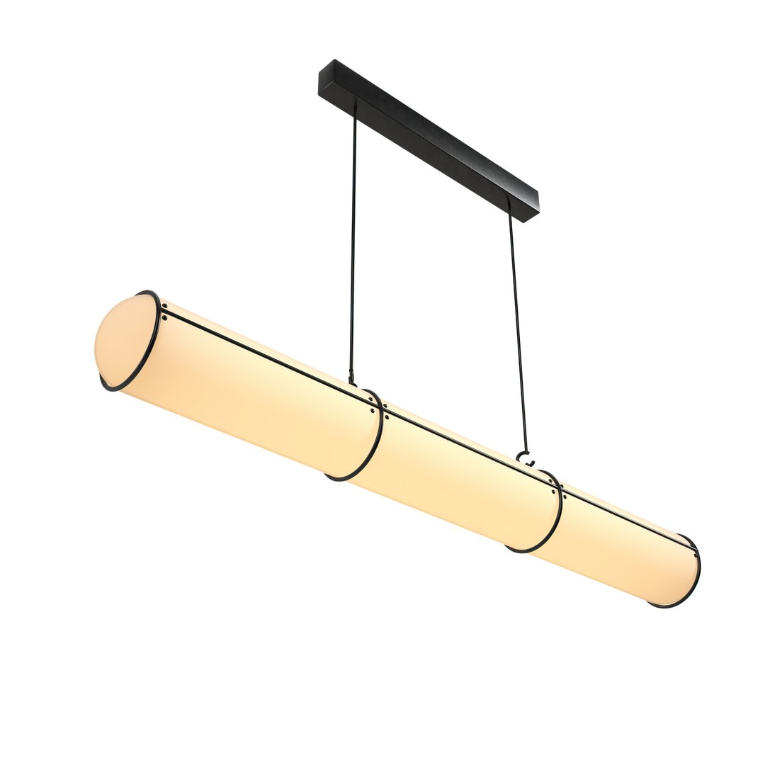 3D Endless Straight Pendant Light - TurboSquid 2235271