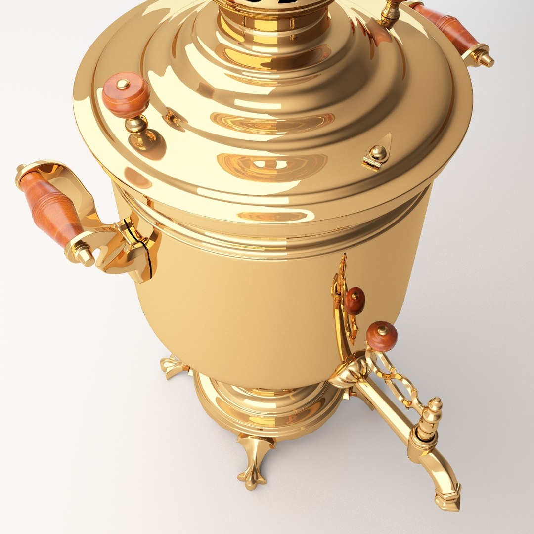 Samovar Water 3d Model