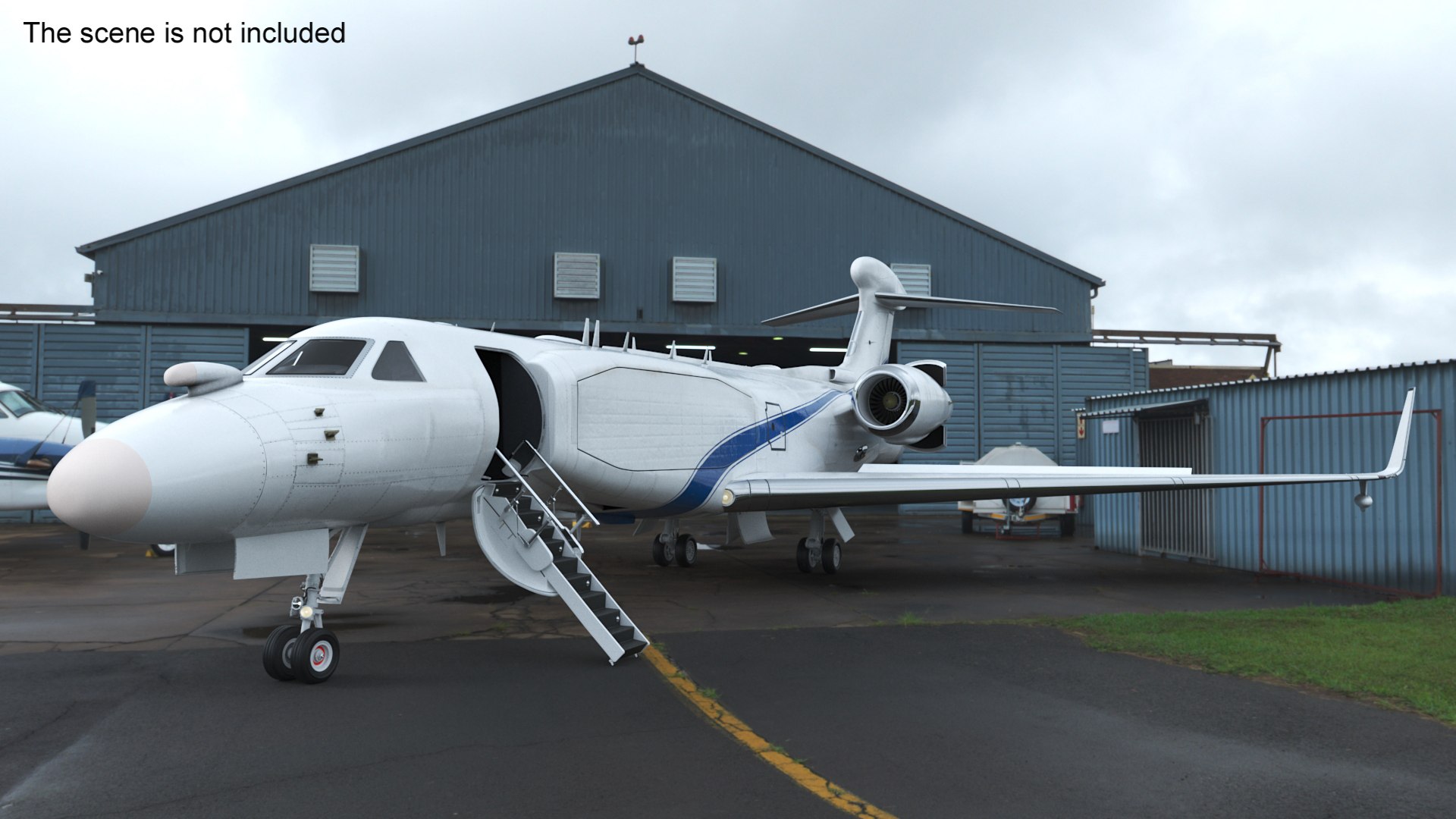 3D Special Mission Aircraft - TurboSquid 2324099