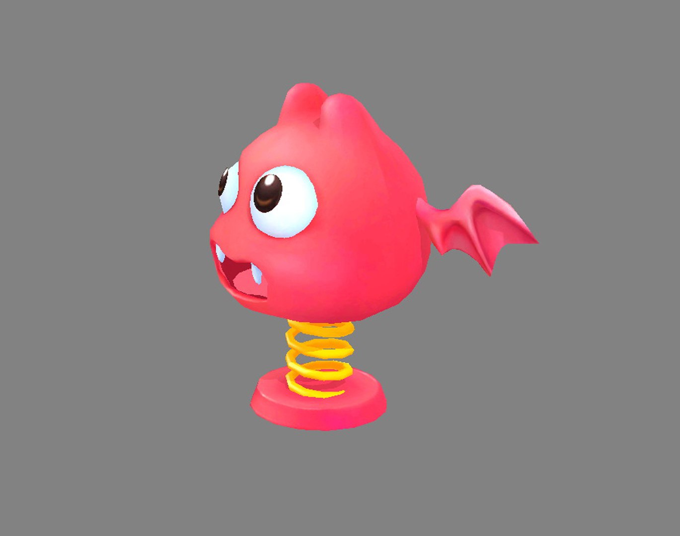 Scary toy spring 3D model - TurboSquid 1712213