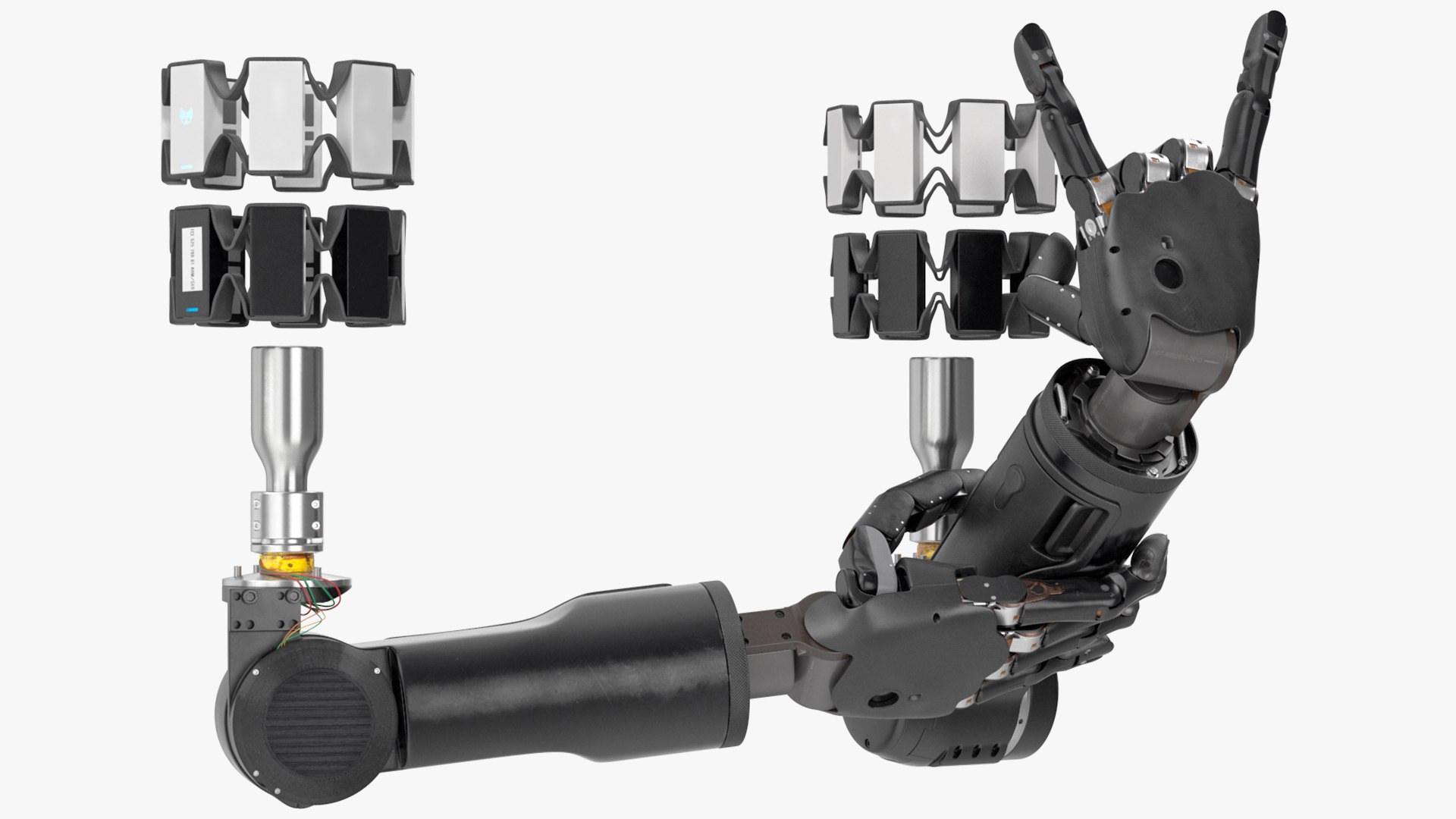 3D Brain Controlled Prosthetic Limbs Rigged model - TurboSquid 2091507