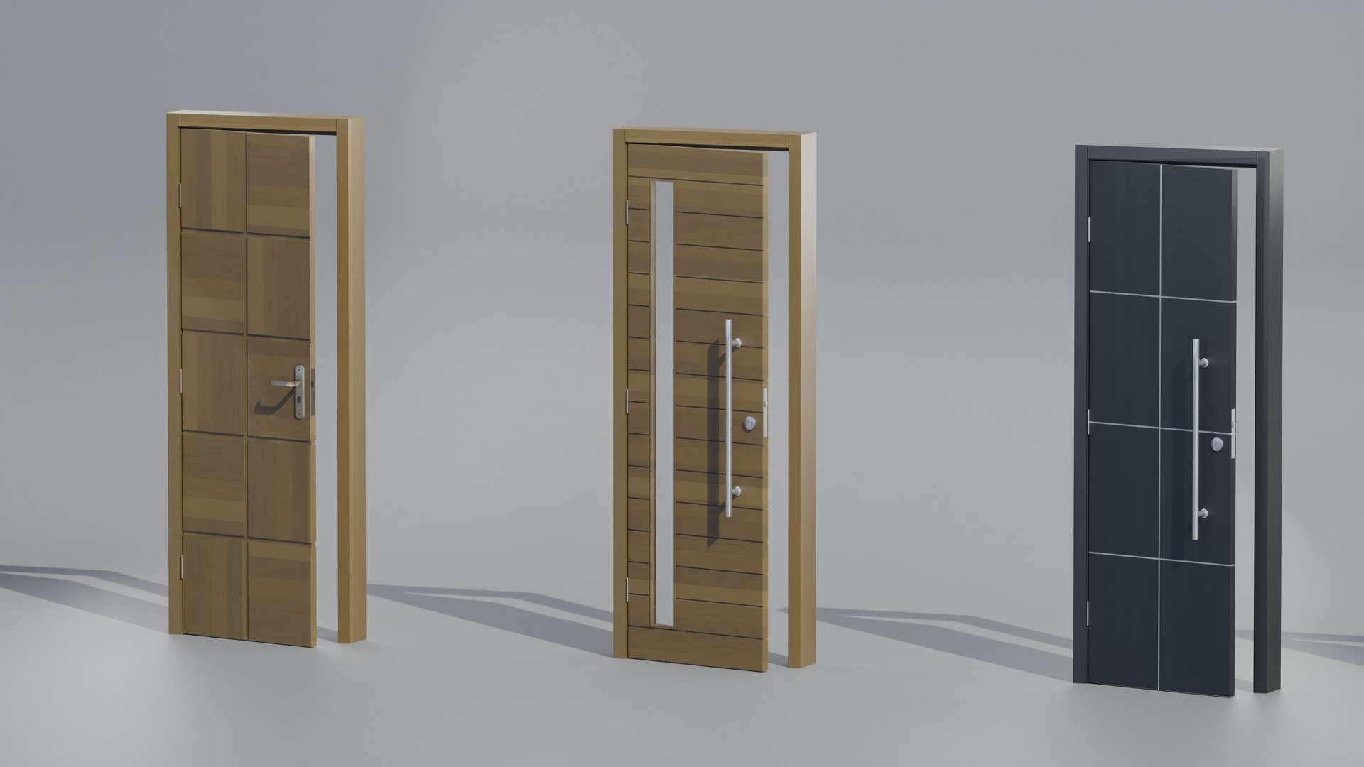 3D Doors Pack Model - TurboSquid 2197923