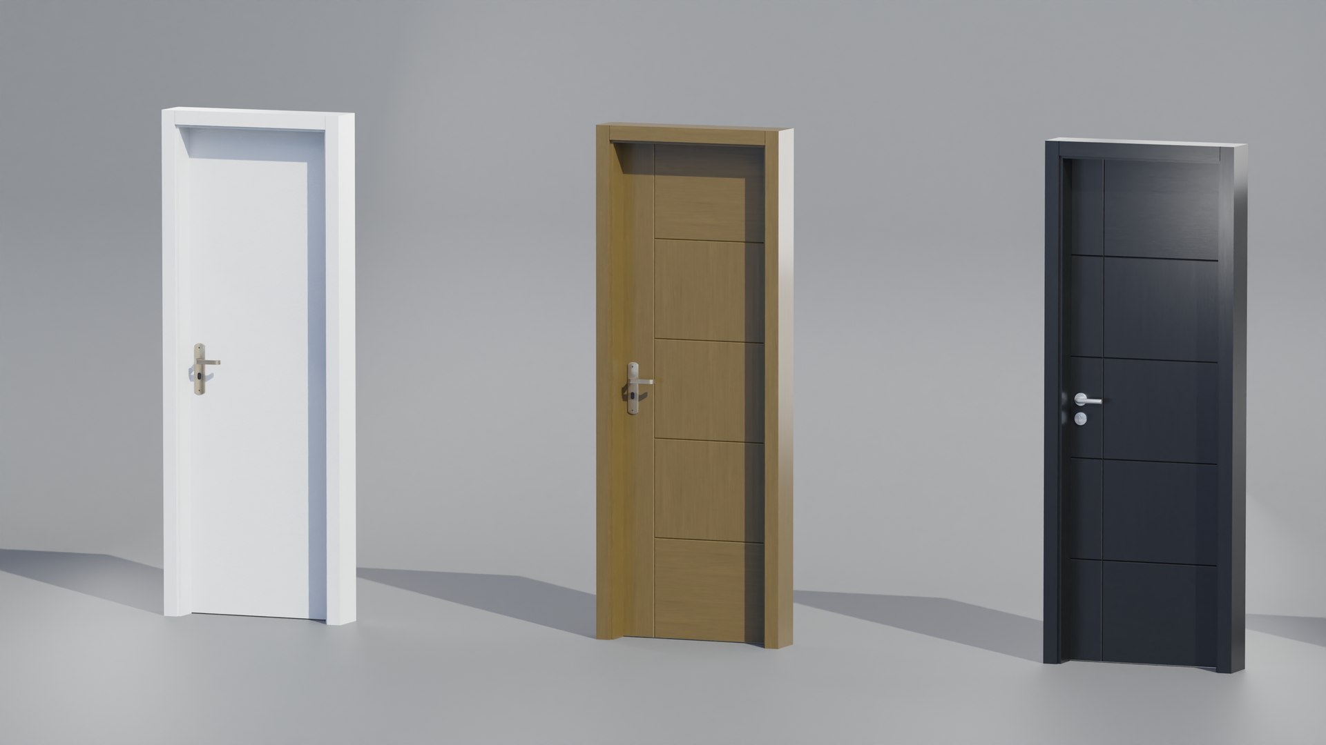 3D Doors Pack Model - TurboSquid 2197923