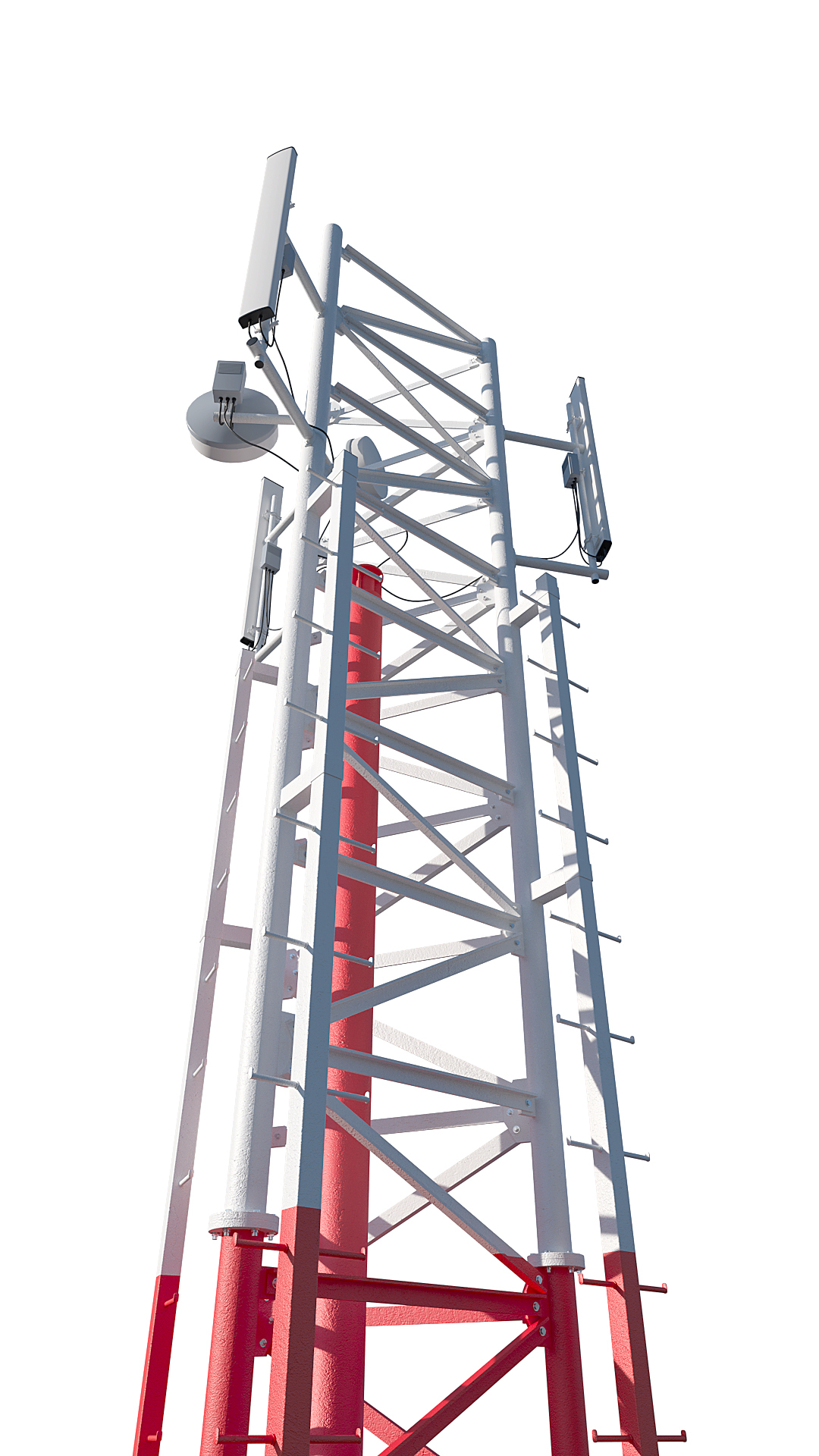 3D cell tower model - TurboSquid 1673469