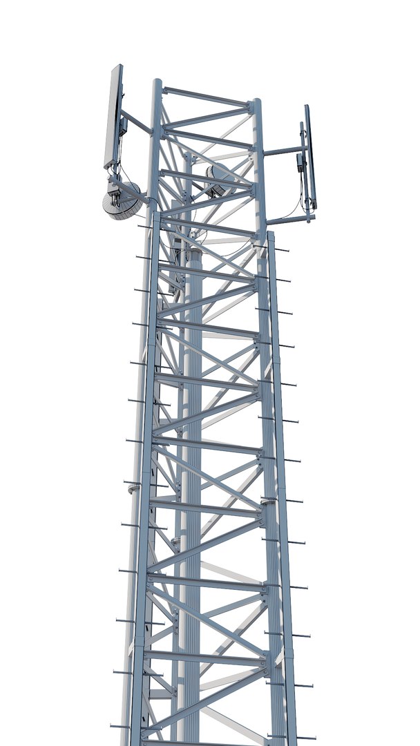 3D cell tower model - TurboSquid 1673469