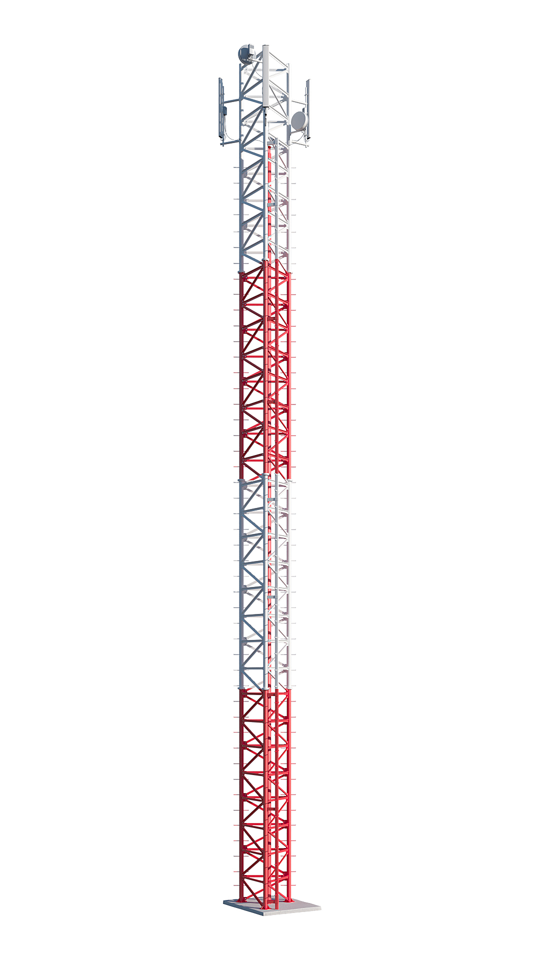 3D cell tower model - TurboSquid 1673469