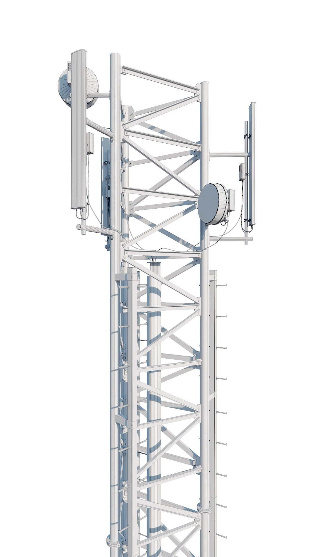3D cell tower model - TurboSquid 1673469