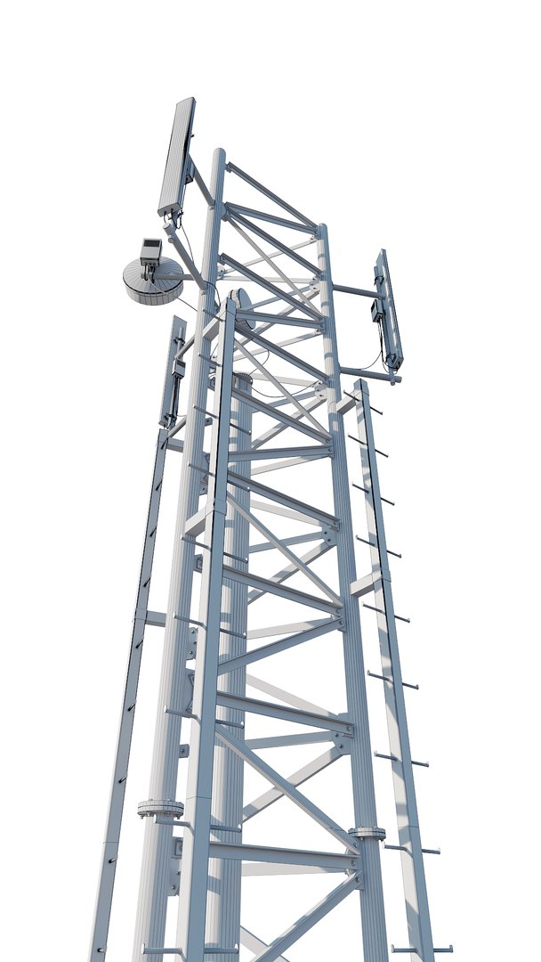 3D cell tower model - TurboSquid 1673469