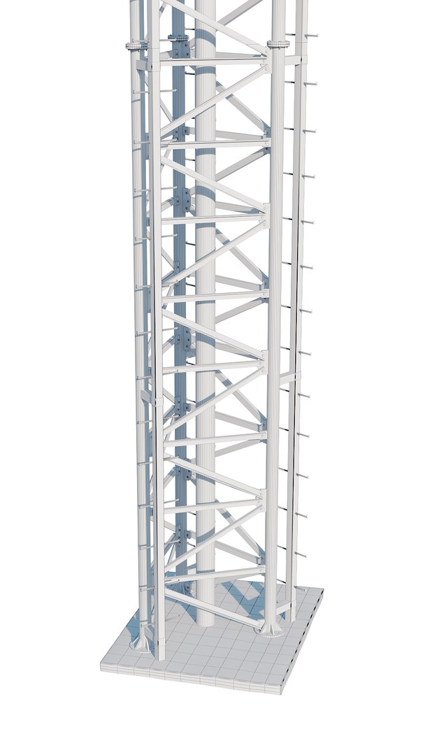 3D cell tower model - TurboSquid 1673469