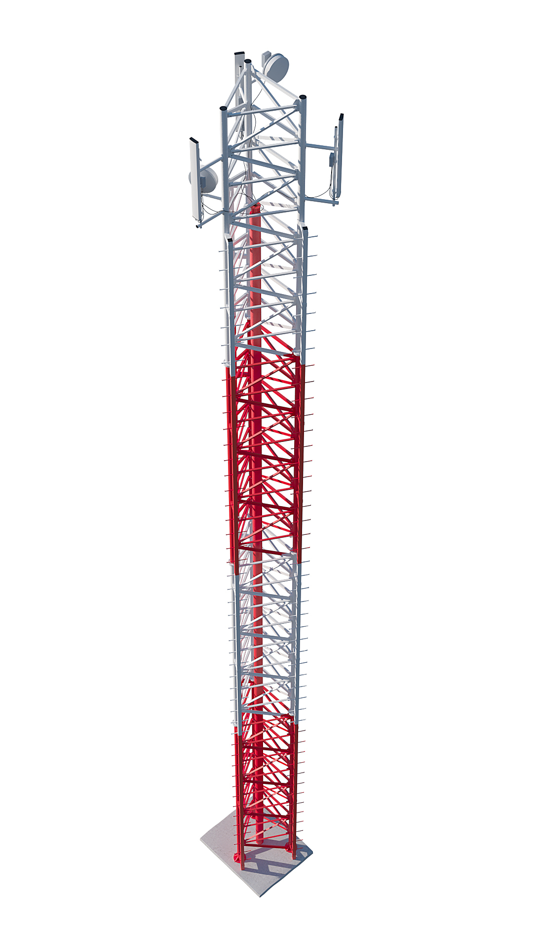 3D cell tower model - TurboSquid 1673469