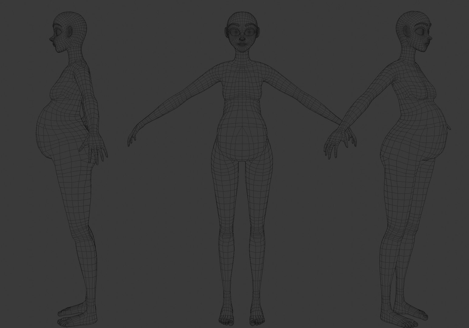 3D Pregnant Woman - TurboSquid 1883082