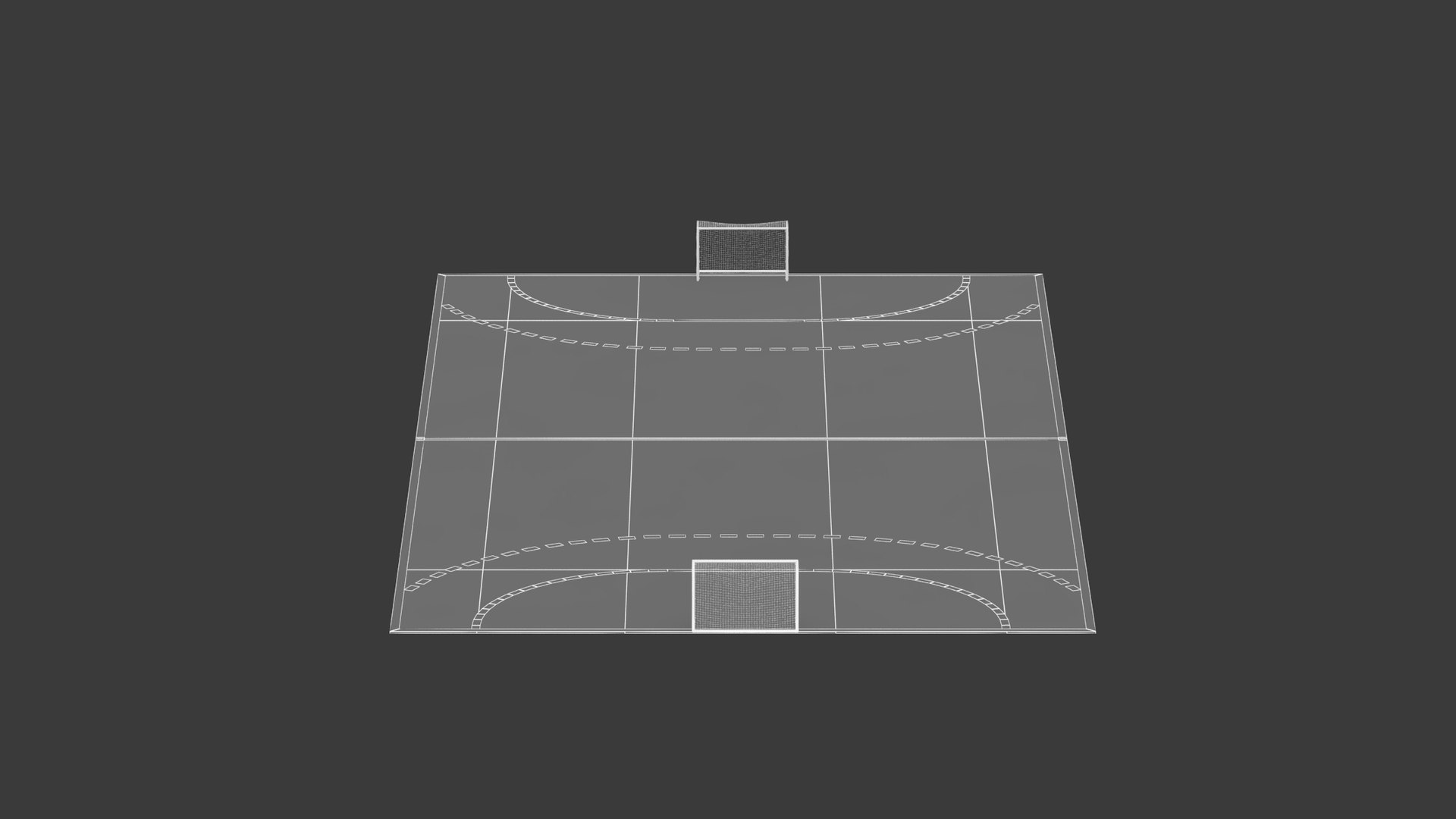 3D Handball Court Arena - TurboSquid 2372284