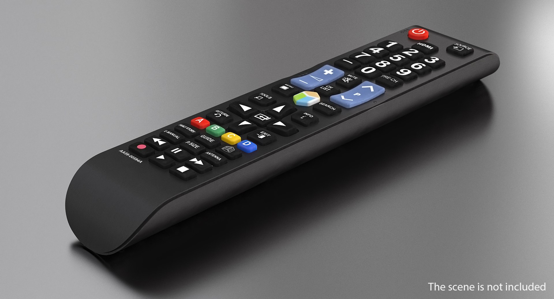 3D samsung tv remote control model - TurboSquid 1362779