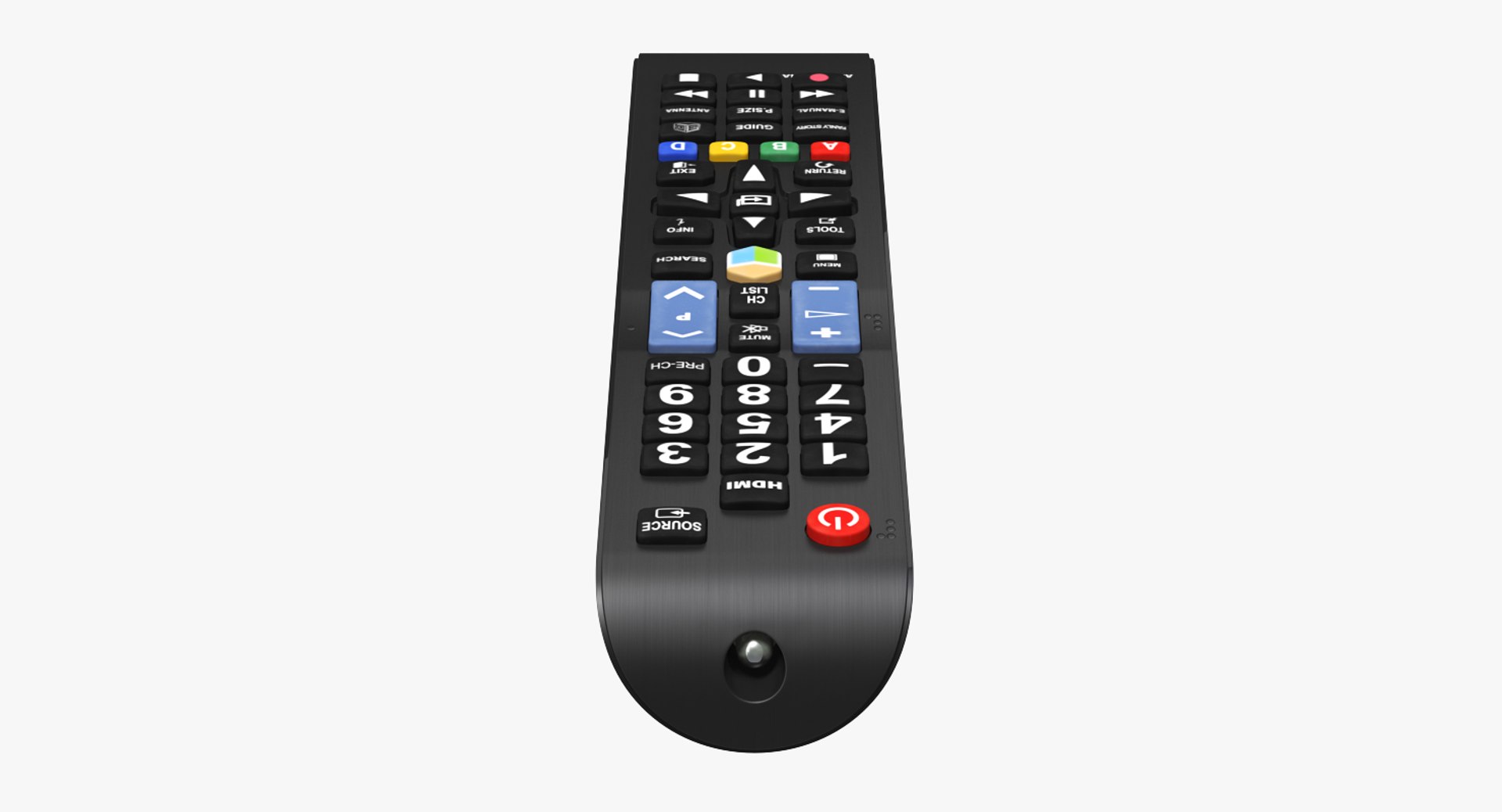3D samsung tv remote control model - TurboSquid 1362779
