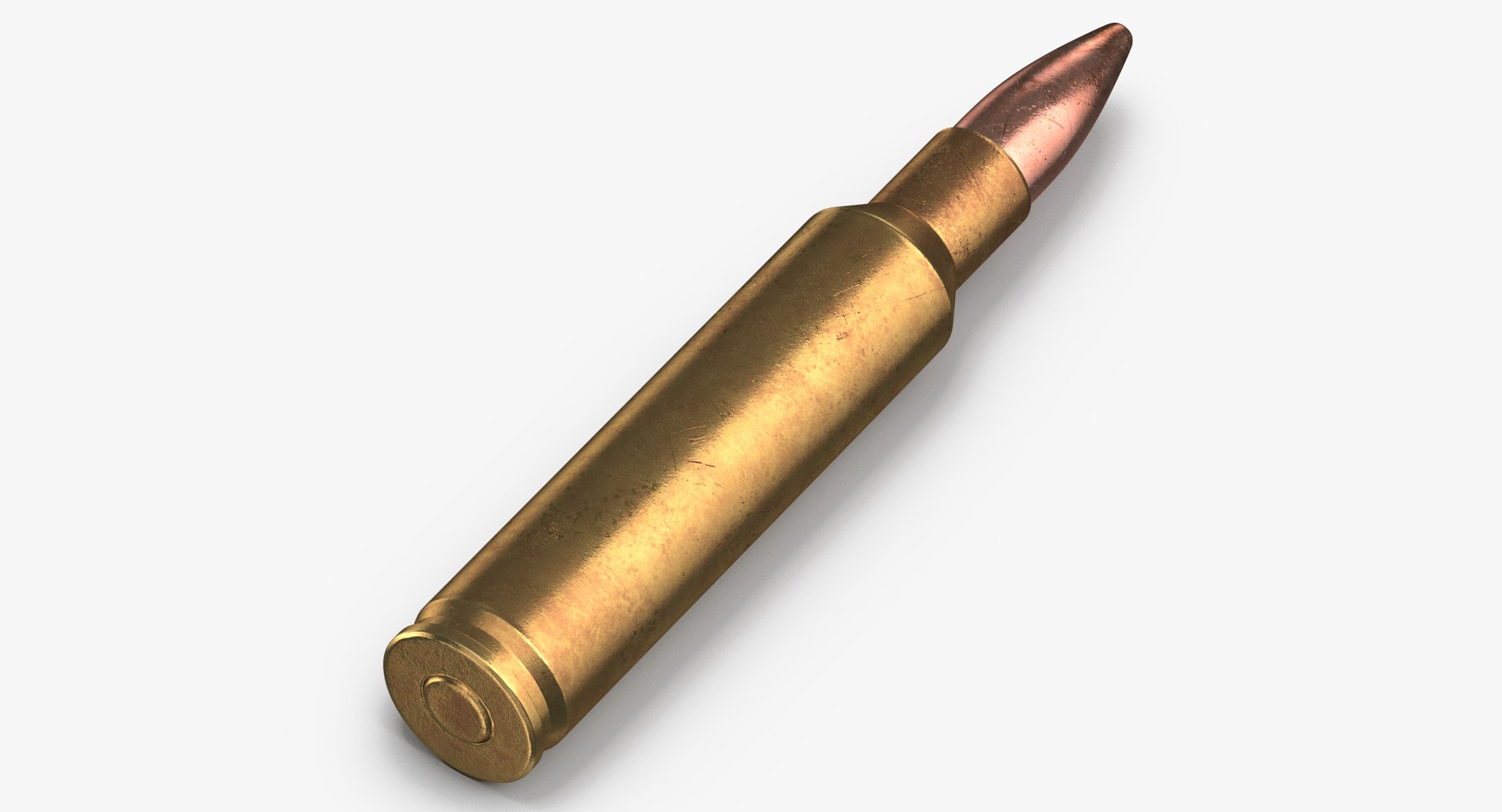 Bullet 45 Mm Nato 3D Model - TurboSquid 1366748
