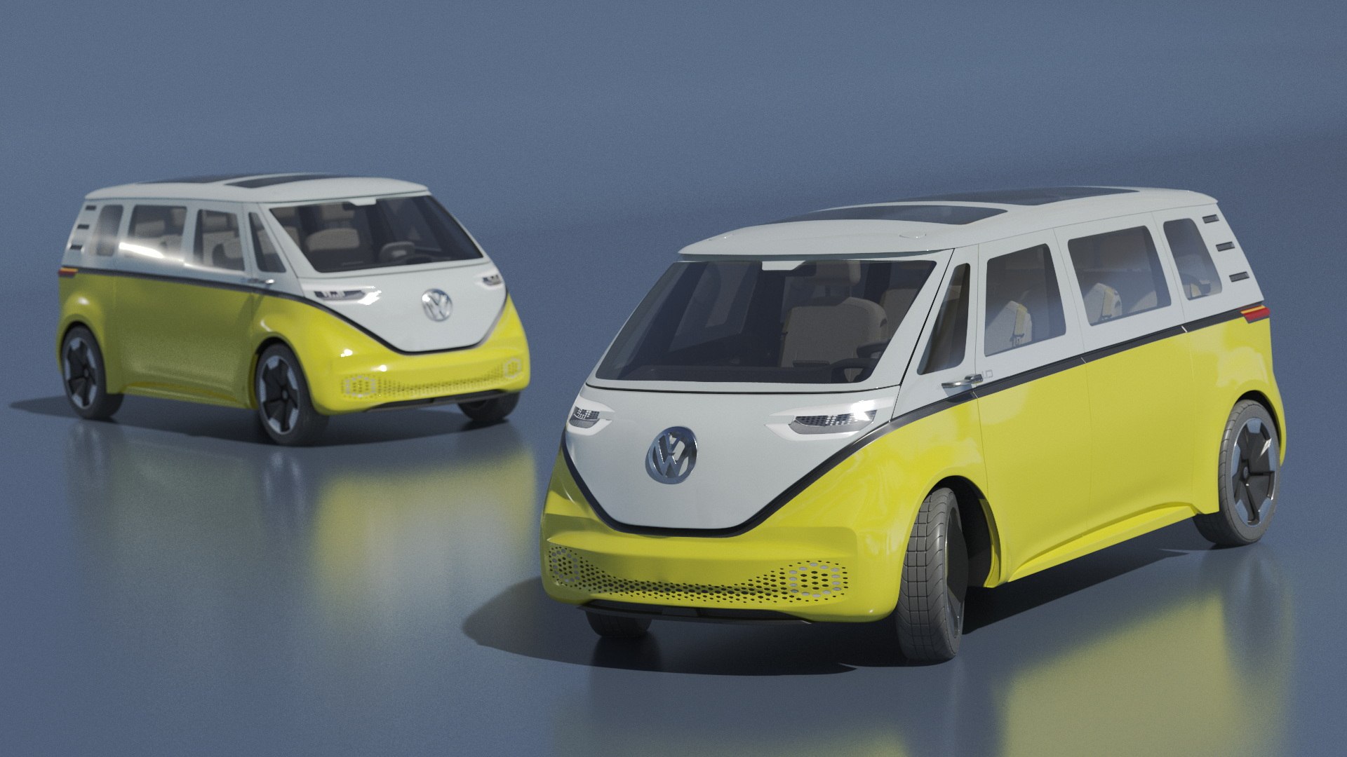 Volkswagen ID Buzz 3D Model - TurboSquid 2284560