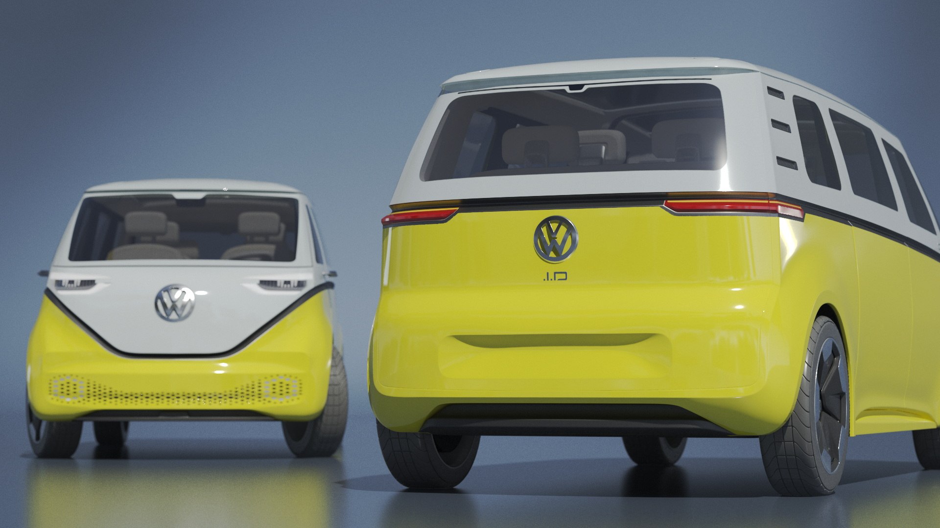 Volkswagen ID Buzz 3D Model - TurboSquid 2284560
