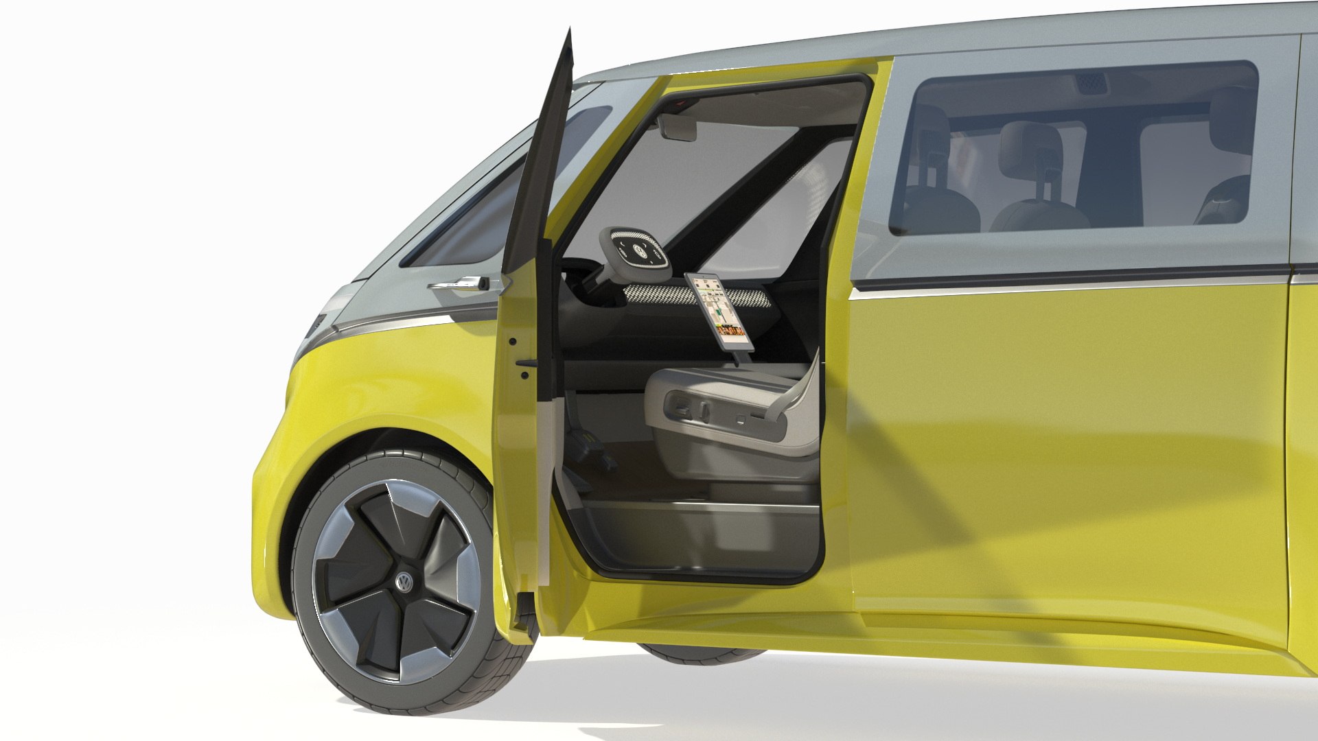 Volkswagen ID Buzz 3D Model - TurboSquid 2284560