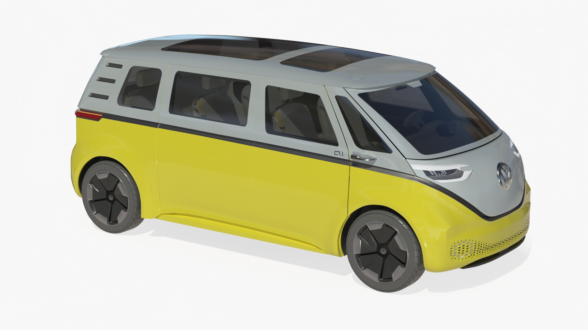 Volkswagen ID Buzz 3D Model - TurboSquid 2284560