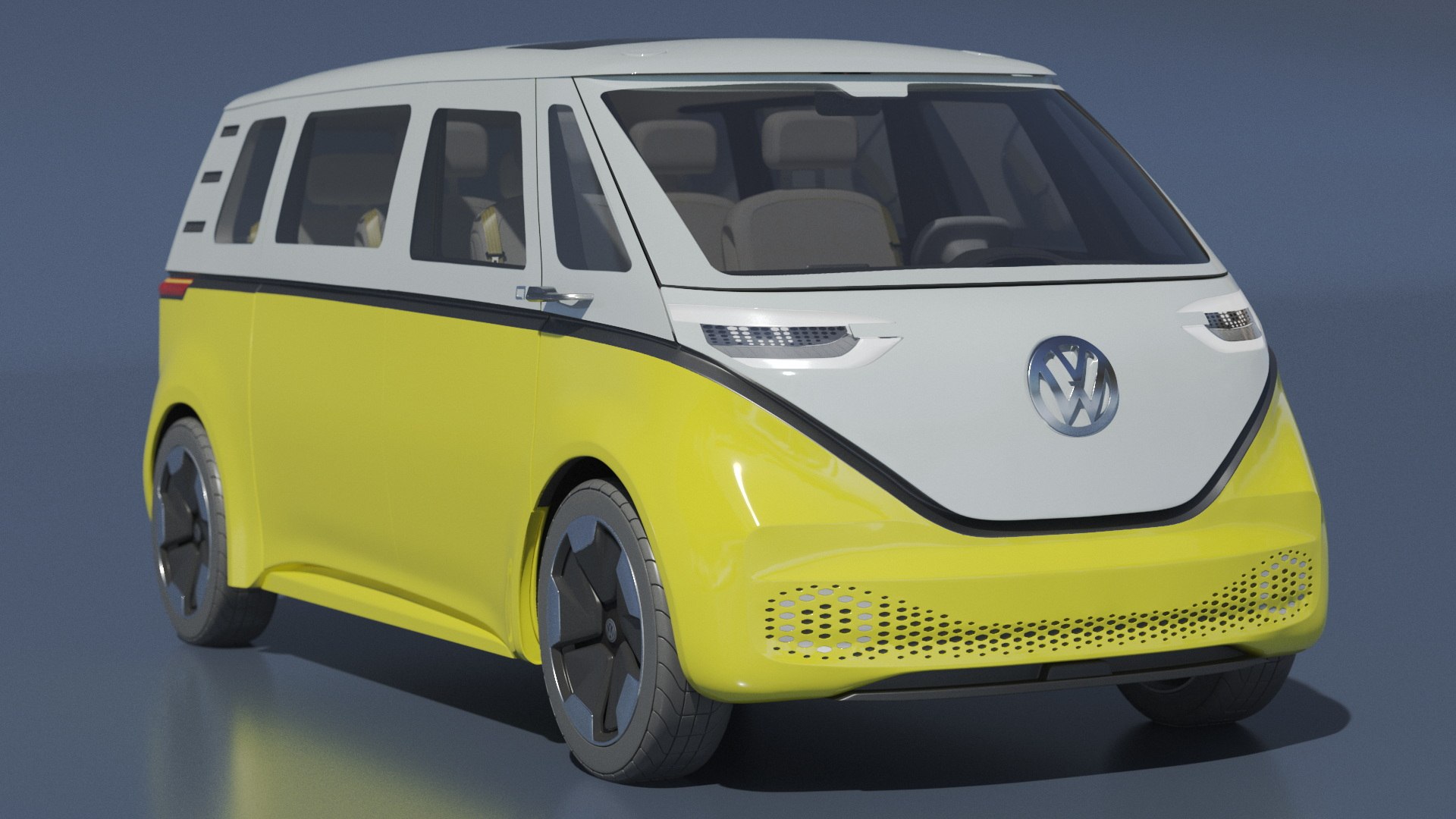 Volkswagen ID Buzz 3D Model - TurboSquid 2284560