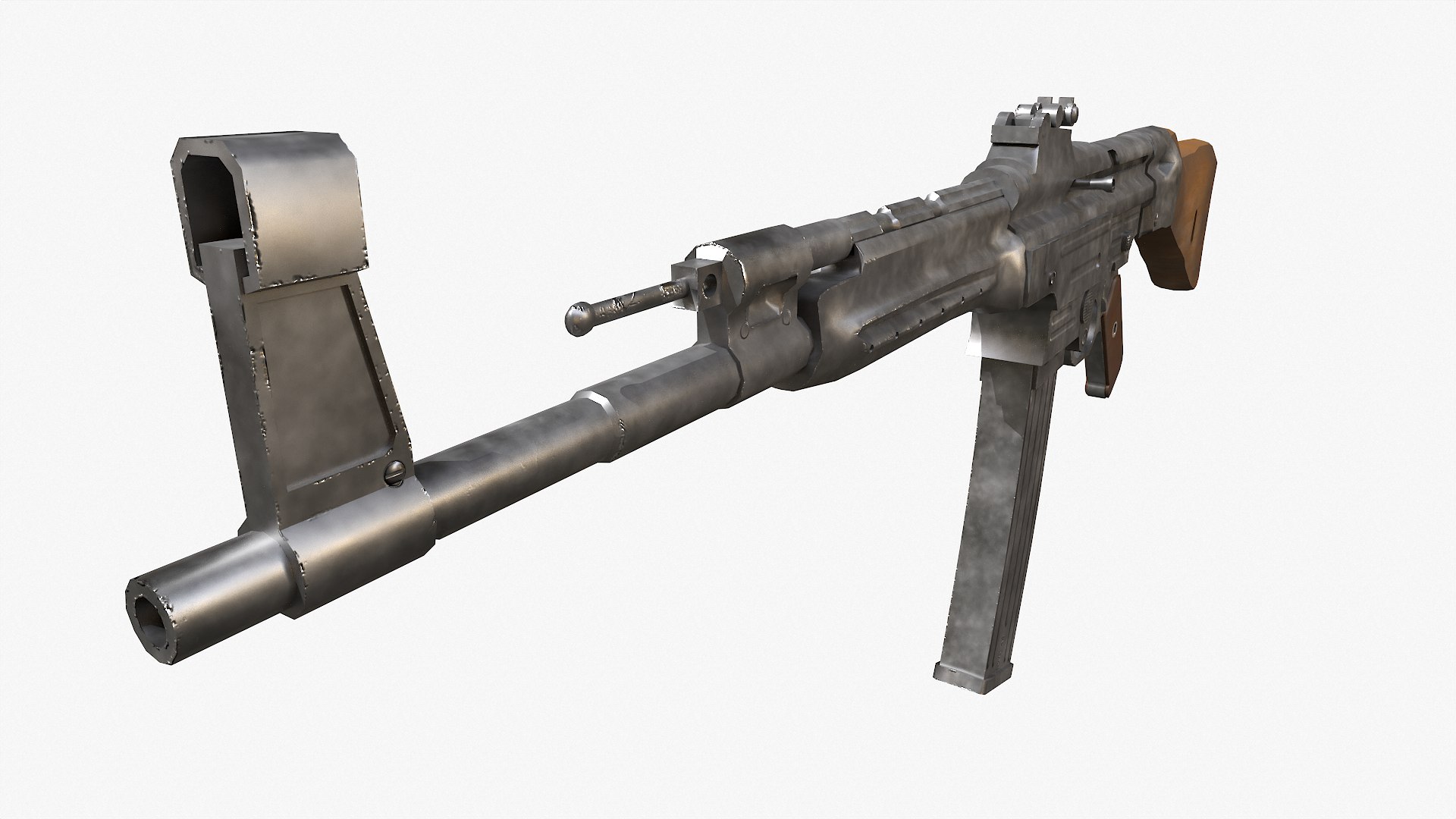 WW2 Pack Game Ready Realistic German Guns 3D Model - TurboSquid 2291411
