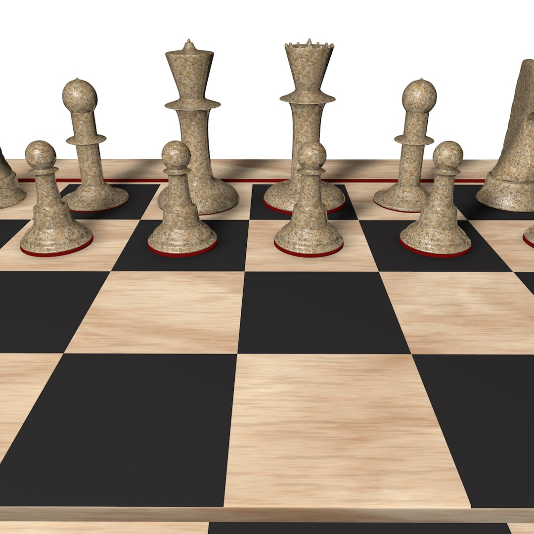 3ds Max Chess Board