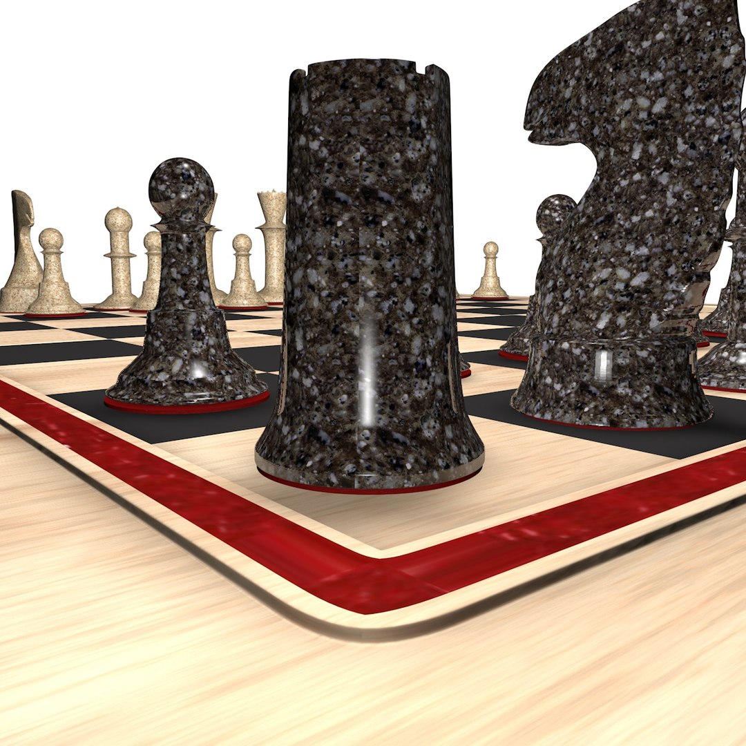 3ds Max Chess Board