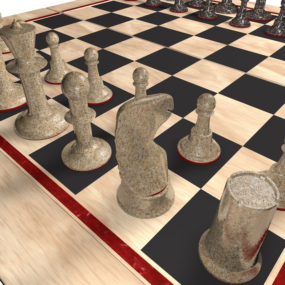 3ds Max Chess Board