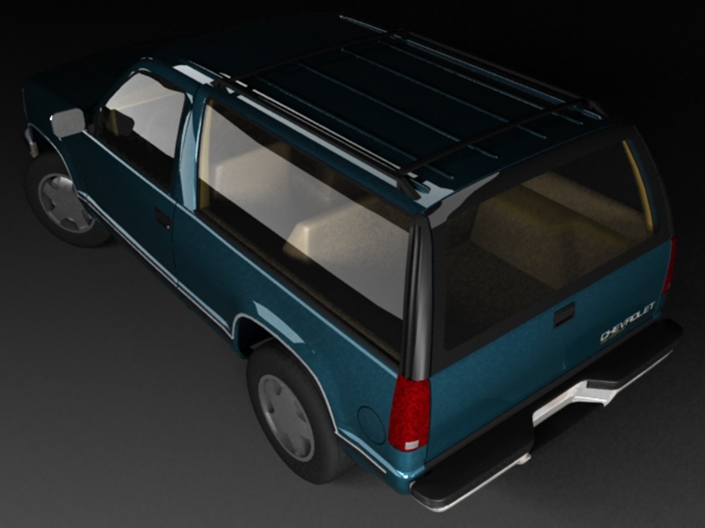 3d Chevrolet K5 Blazer