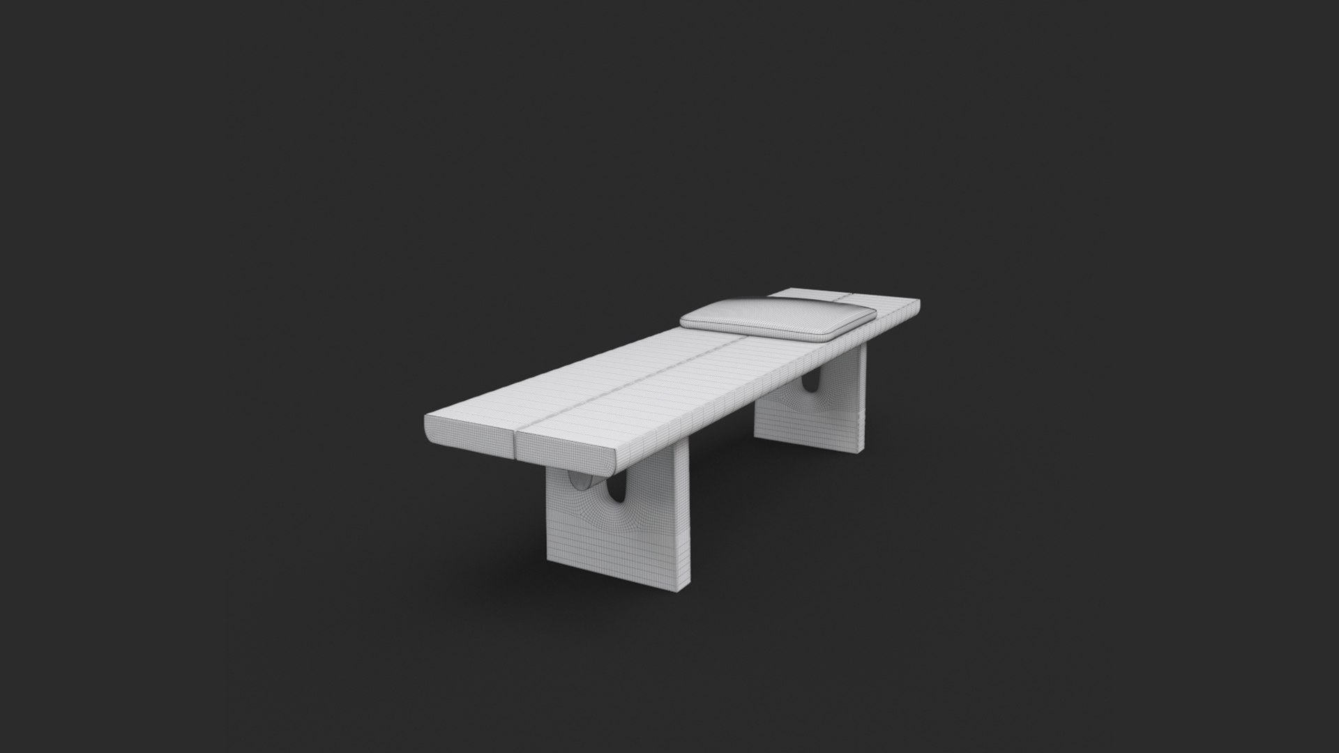 Poliform Bench Nara 3D Model - TurboSquid 2081912